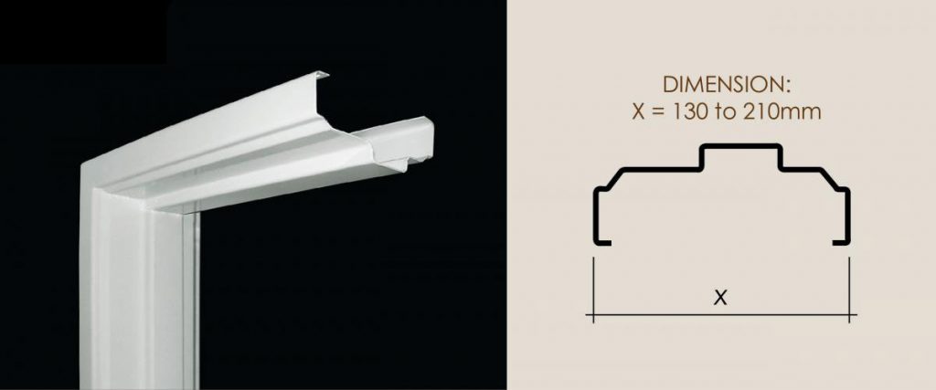 Metal door and window frame – Econframe